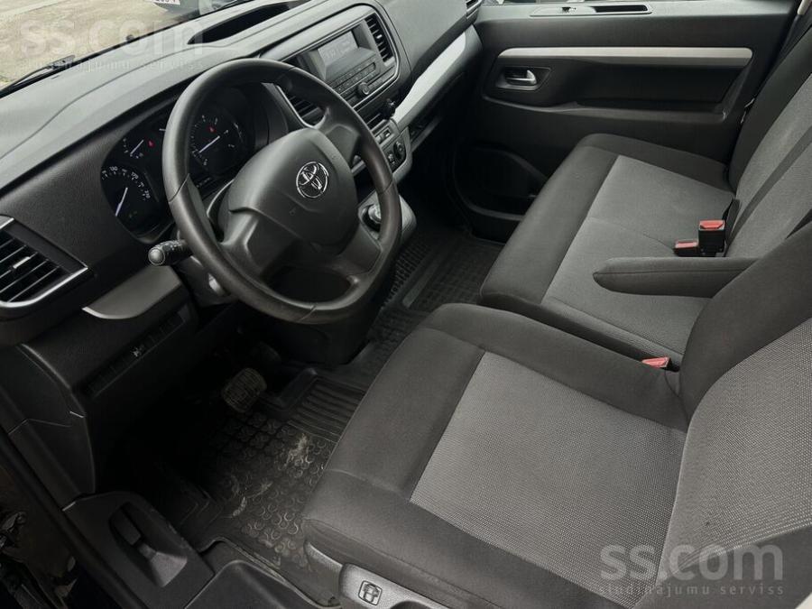 Melns Toyota Proace 2021 Rīga, ar dzinēja tilpumu 2.00 L un nobraukumu 230 tūkst. km par 19950 €, foto 8 vietnē AUTOMOTO.COM.LV