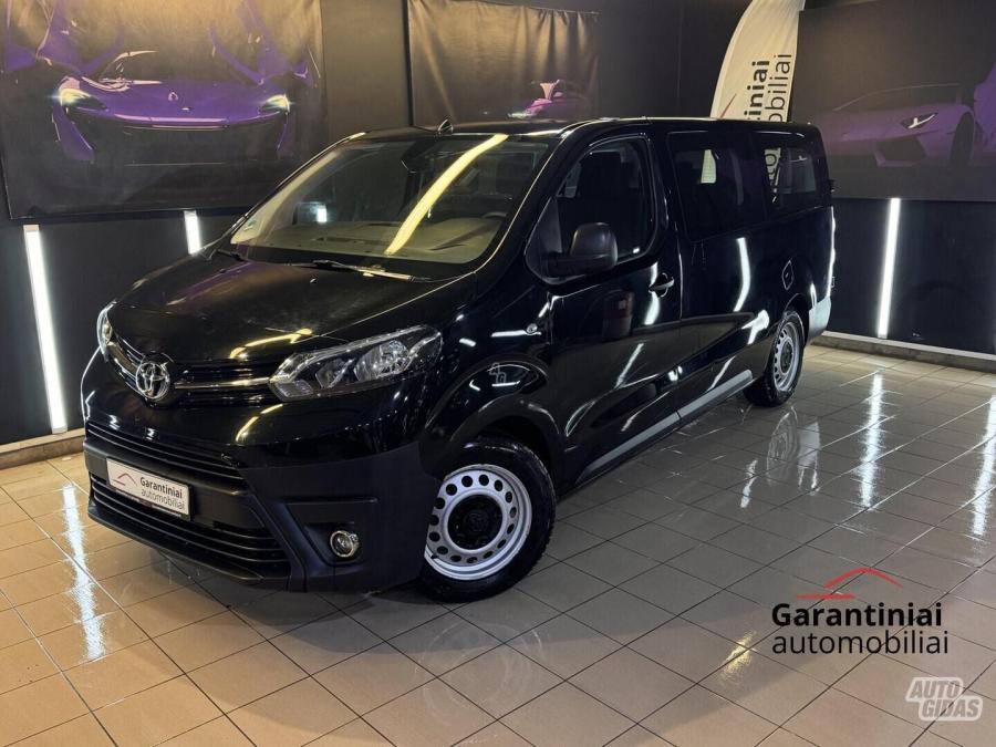 Black Toyota Proace 2022 in Avizieniai, with an engine capacity of 2.00 L and mileage of 87 thousand km for 23990 €, photo 1 on AUTOMOTO.COM.LV