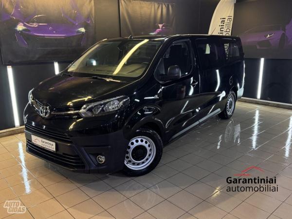 Melns Toyota Proace 2022 Avižieniai, ar dzinēja tilpumu 2.00 L un nobraukumu 105 tūkst. km par 22400 €, foto 1 vietnē AUTOMOTO.COM.LV