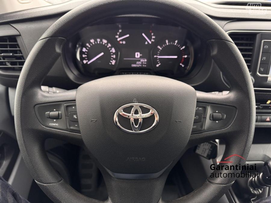 Black Toyota Proace 2022 in Avizieniai, with an engine capacity of 2.00 L and mileage of 105 thousand km for 22400 €, photo 9 on AUTOMOTO.COM.LV