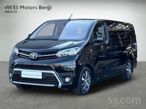 Melns Toyota Proace 2022 Rīga, ar dzinēja tilpumu 2.00 L un nobraukumu 225 tūkst. km par 23990 €, foto  vietnē AUTOMOTO.COM.LV
