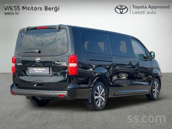 Melns Toyota Proace 2023 Rīga, ar dzinēja tilpumu 2.00 L un nobraukumu 66 tūkst. km par 31990 €, foto 2 vietnē AUTOMOTO.COM.LV