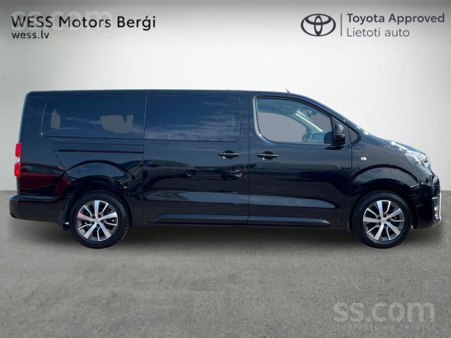 Black Toyota Proace 2023 in Riga, with an engine capacity of 2.00 L and mileage of 113 thousand km for 30990 €, photo 23 on AUTOMOTO.COM.LV