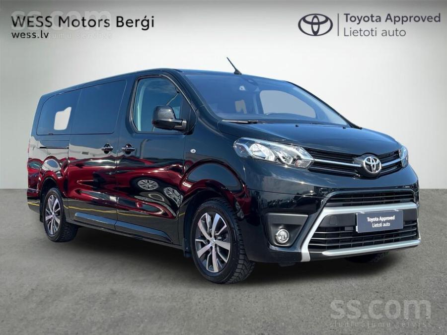 Black Toyota Proace 2023 in Riga, with an engine capacity of 2.00 L and mileage of 113 thousand km for 30990 €, photo 25 on AUTOMOTO.COM.LV