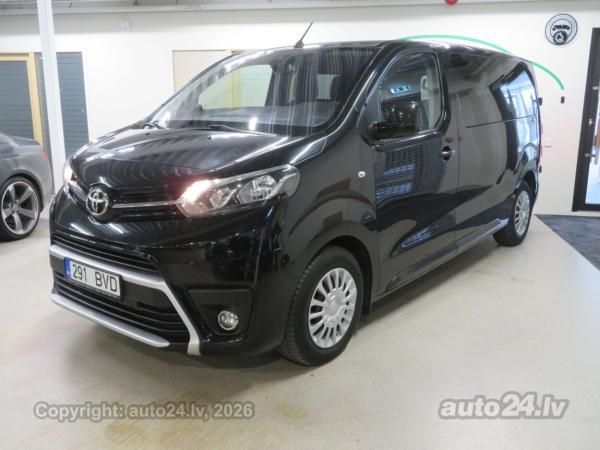 Black Toyota Proace 2017 in Tallinn, with an engine capacity of 1.60 L and mileage of 178 thousand km for 8800 €, photo 1 on AUTOMOTO.COM.LV