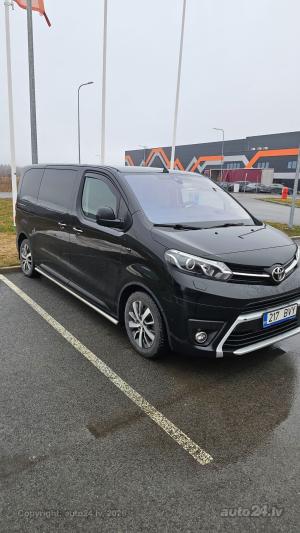 Melns Toyota Proace 2017 Tallina, ar dzinēja tilpumu 2.00 L un nobraukumu 252 tūkst. km par 16999 €, foto 3 vietnē AUTOMOTO.COM.LV