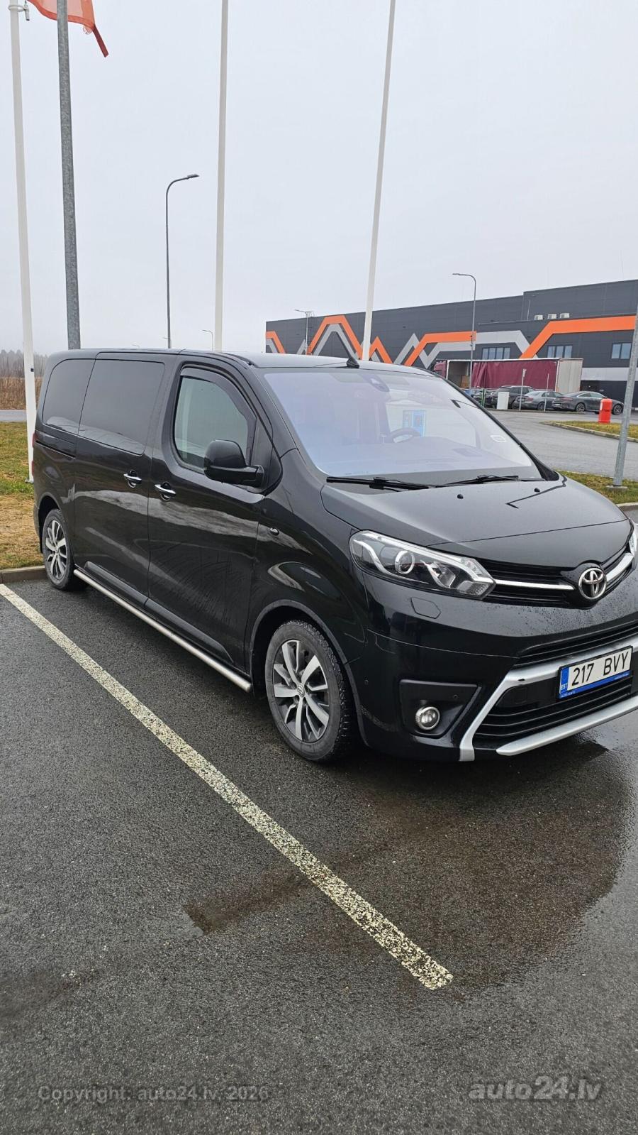 Melns Toyota Proace 2017 Tallina, ar dzinēja tilpumu 2.00 L un nobraukumu 252 tūkst. km par 16999 €, foto 3 vietnē AUTOMOTO.COM.LV