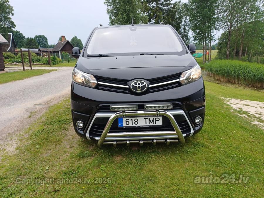 Melns Toyota Proace 2017 Tallina, ar dzinēja tilpumu 2.00 L un nobraukumu 160 tūkst. km par 16000 €, foto 1 vietnē AUTOMOTO.COM.LV