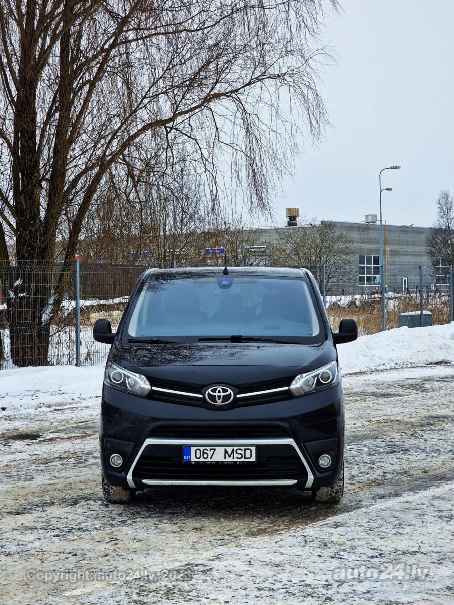 Black Toyota Proace 2018 in Tallinn, with an engine capacity of 2.00 L and mileage of 230 thousand km for 18800 €, photo 3 on AUTOMOTO.COM.LV