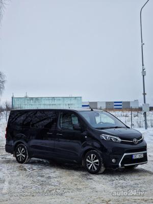 Black Toyota Proace 2018 in Tallinn, with an engine capacity of 2.00 L and mileage of 230 thousand km for 18800 €, photo 4 on AUTOMOTO.COM.LV