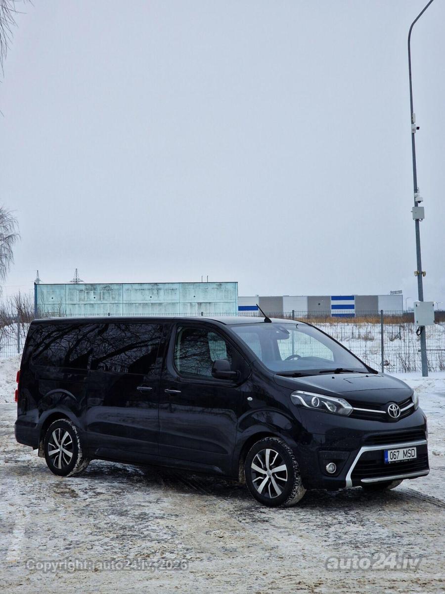 Black Toyota Proace 2018 in Tallinn, with an engine capacity of 2.00 L and mileage of 230 thousand km for 18800 €, photo 4 on AUTOMOTO.COM.LV