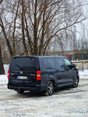 Black Toyota Proace 2018 in Tallinn, with an engine capacity of 2.00 L and mileage of 230 thousand km for 18800 €, photo 5 on AUTOMOTO.COM.LV