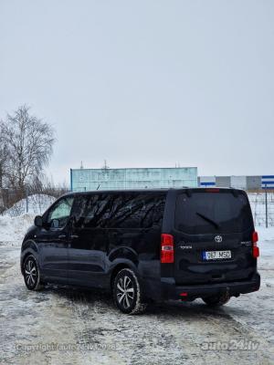 Black Toyota Proace 2018 in Tallinn, with an engine capacity of 2.00 L and mileage of 230 thousand km for 18800 €, photo 6 on AUTOMOTO.COM.LV