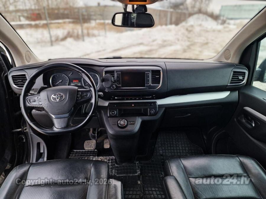 Black Toyota Proace 2018 in Tallinn, with an engine capacity of 2.00 L and mileage of 230 thousand km for 18800 €, photo 9 on AUTOMOTO.COM.LV