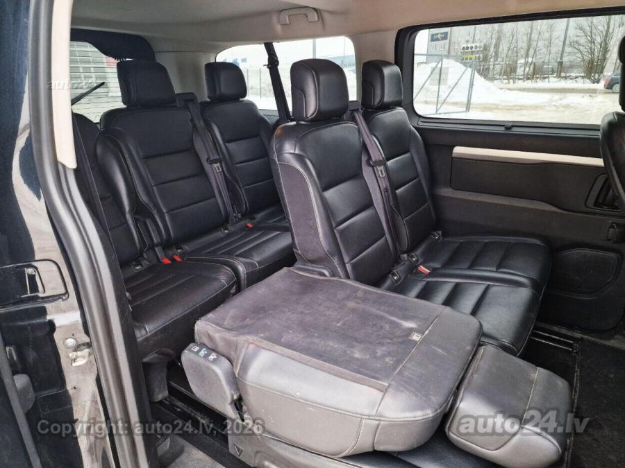 Black Toyota Proace 2018 in Tallinn, with an engine capacity of 2.00 L and mileage of 230 thousand km for 18800 €, photo 13 on AUTOMOTO.COM.LV