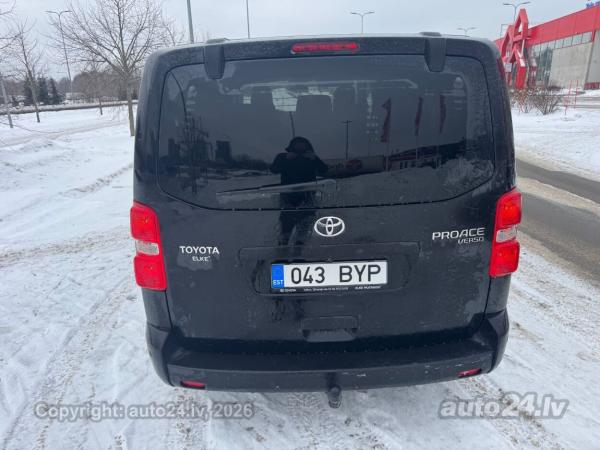 Black Toyota Proace 2018 in Tallinn, with an engine capacity of 2.00 L and mileage of 199 thousand km for 22999 €, photo 5 on AUTOMOTO.COM.LV
