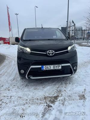 Black Toyota Proace 2018 in Tallinn, with an engine capacity of 2.00 L and mileage of 199 thousand km for 22999 €, photo 2 on AUTOMOTO.COM.LV