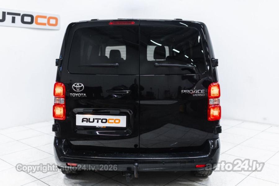 Black Toyota Proace 2018 in Tallinn, with an engine capacity of 1.60 L and mileage of 245 thousand km for 11999 €, photo 6 on AUTOMOTO.COM.LV