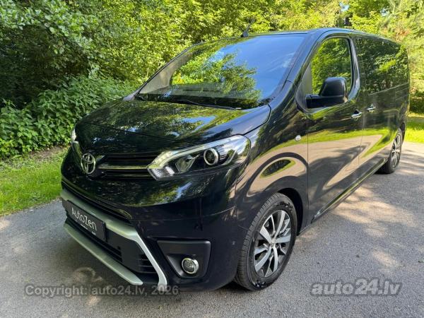 Black Toyota Proace 2018 in Tallinn, with an engine capacity of 2.00 L and mileage of 233 thousand km for 18495 €, photo 1 on AUTOMOTO.COM.LV