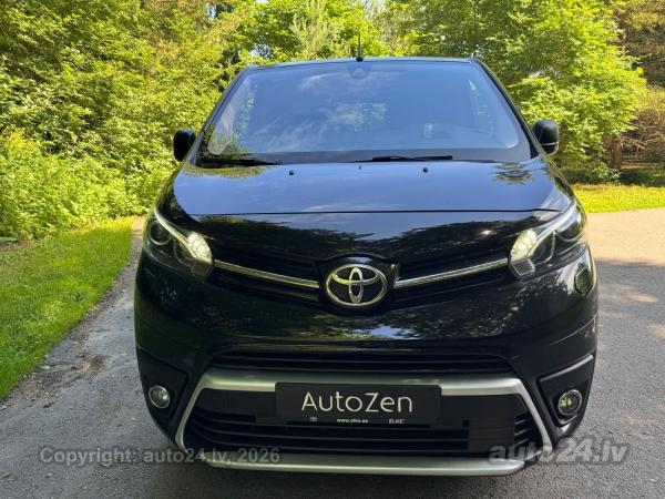 Black Toyota Proace 2018 in Tallinn, with an engine capacity of 2.00 L and mileage of 233 thousand km for 18495 €, photo 2 on AUTOMOTO.COM.LV