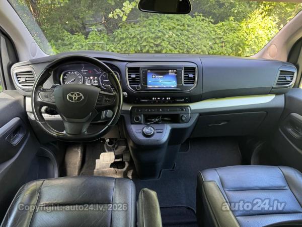 Black Toyota Proace 2018 in Tallinn, with an engine capacity of 2.00 L and mileage of 233 thousand km for 18495 €, photo 10 on AUTOMOTO.COM.LV