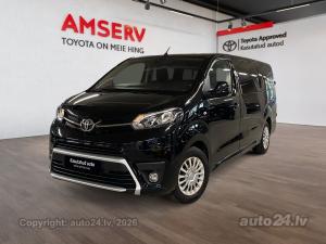 Black Toyota Proace 2018 in Tallinn, with an engine capacity of 1.56 L and mileage of 175 thousand km for 16900 €, photo  on AUTOMOTO.COM.LV