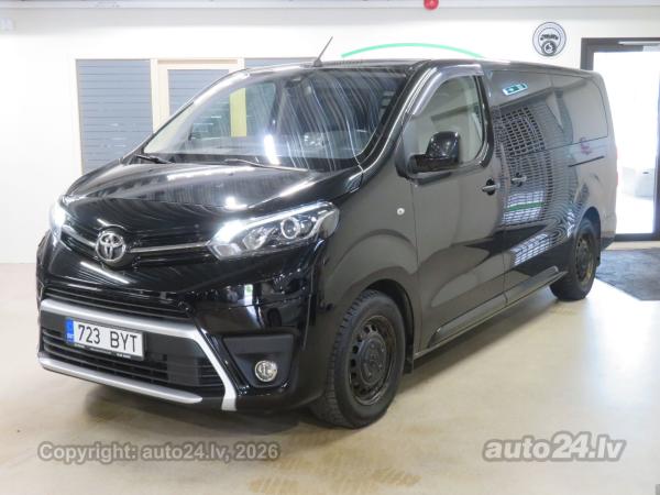 Melns Toyota Proace 2019 Tallina, ar dzinēja tilpumu 2.00 L un nobraukumu 166 tūkst. km par 20900 €, foto 1 vietnē AUTOMOTO.COM.LV