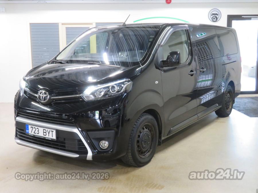 Melns Toyota Proace 2019 Tallina, ar dzinēja tilpumu 2.00 L un nobraukumu 166 tūkst. km par 20900 €, foto 1 vietnē AUTOMOTO.COM.LV