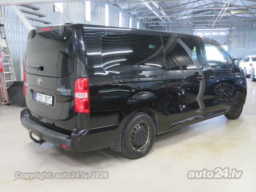 Melns Toyota Proace 2019 Tallina, ar dzinēja tilpumu 2.00 L un nobraukumu 166 tūkst. km par 20900 €, foto 3 vietnē AUTOMOTO.COM.LV
