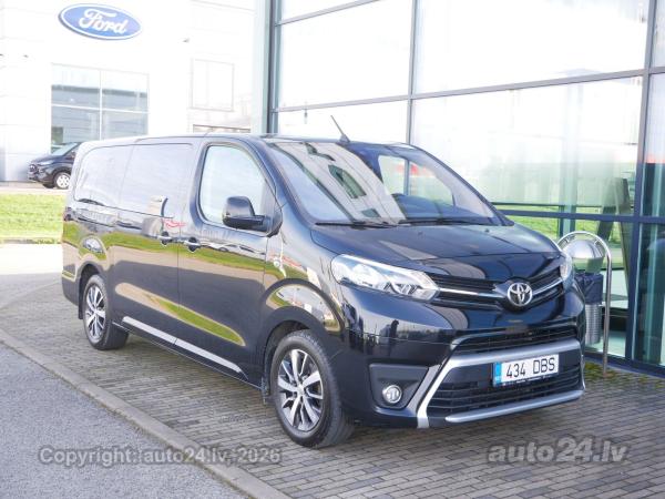 Black Toyota Proace 2019 in Tallinn, with an engine capacity of 1.50 L and mileage of 294 thousand km for 14990 €, photo 1 on AUTOMOTO.COM.LV