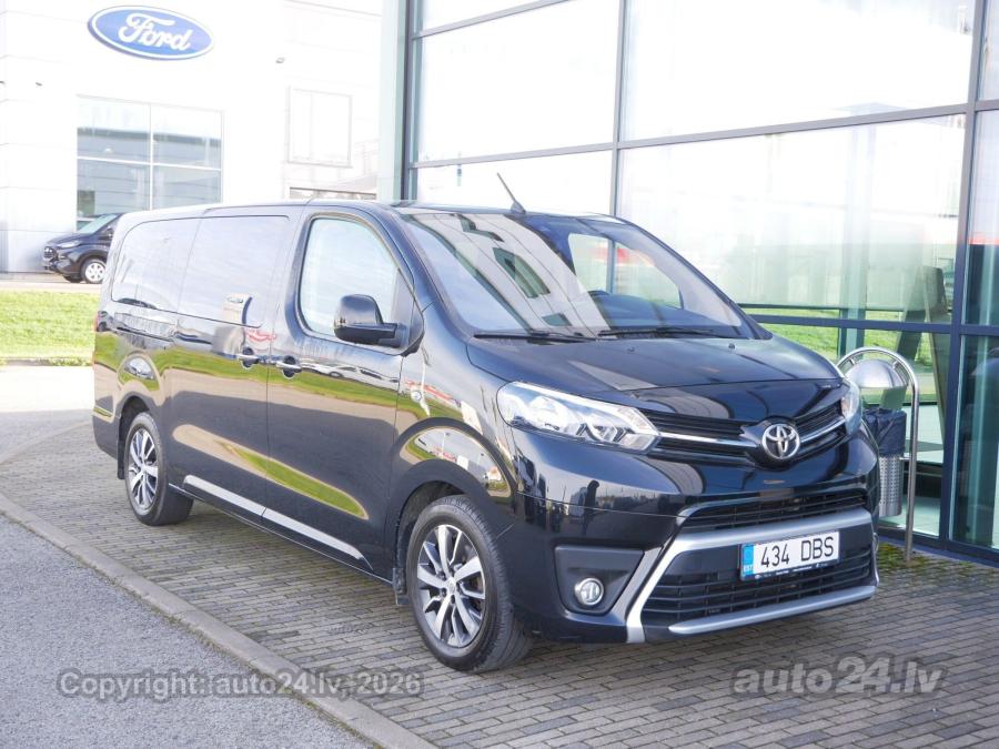 Melns Toyota Proace 2019 Tallina, ar dzinēja tilpumu 1.50 L un nobraukumu 294 tūkst. km par 14990 €, foto 1 vietnē AUTOMOTO.COM.LV