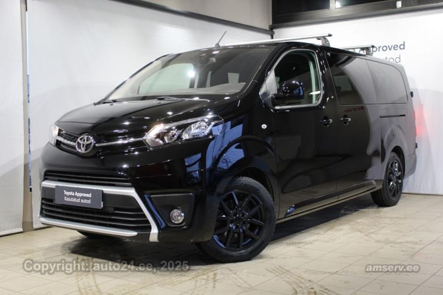Melns Toyota Proace 2020 Tallina, ar dzinēja tilpumu 2.00 L un nobraukumu 100 tūkst. km par 21990 €, foto 1 vietnē AUTOMOTO.COM.LV
