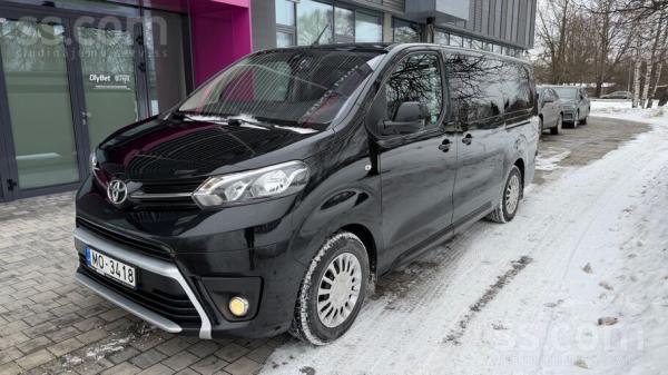 Melns Toyota Proace 2020 Rīga, ar dzinēja tilpumu 2.00 L un nobraukumu 168 tūkst. km par 18900 €, foto  vietnē AUTOMOTO.COM.LV