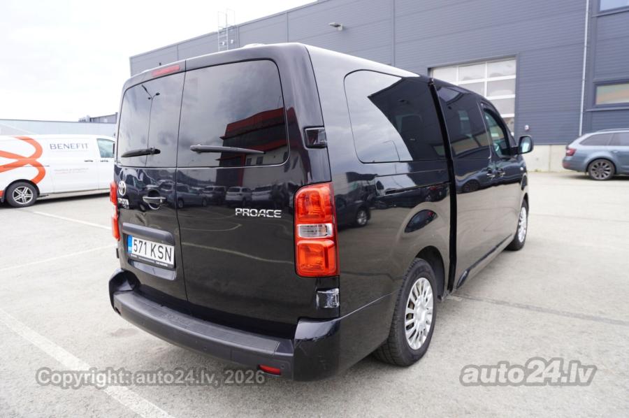 Черный Тойота Proace 2020 в Таллин, объемом двигателя 1.50 л и пробегом 322 тыс. км за 9500 €, фото 4 на AUTOMOTO.COM.LV