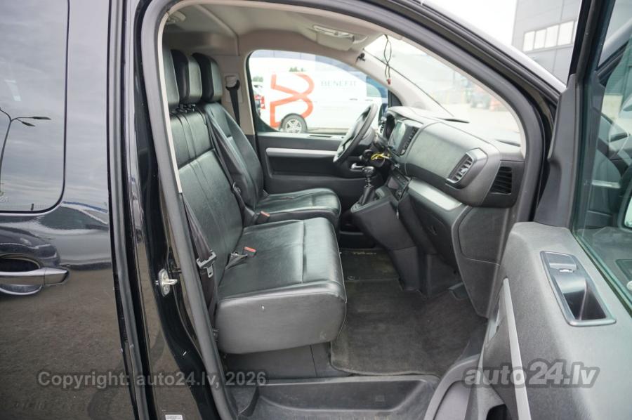 Black Toyota Proace 2020 in Tallinn, with an engine capacity of 1.50 L and mileage of 322 thousand km for 9500 €, photo 16 on AUTOMOTO.COM.LV