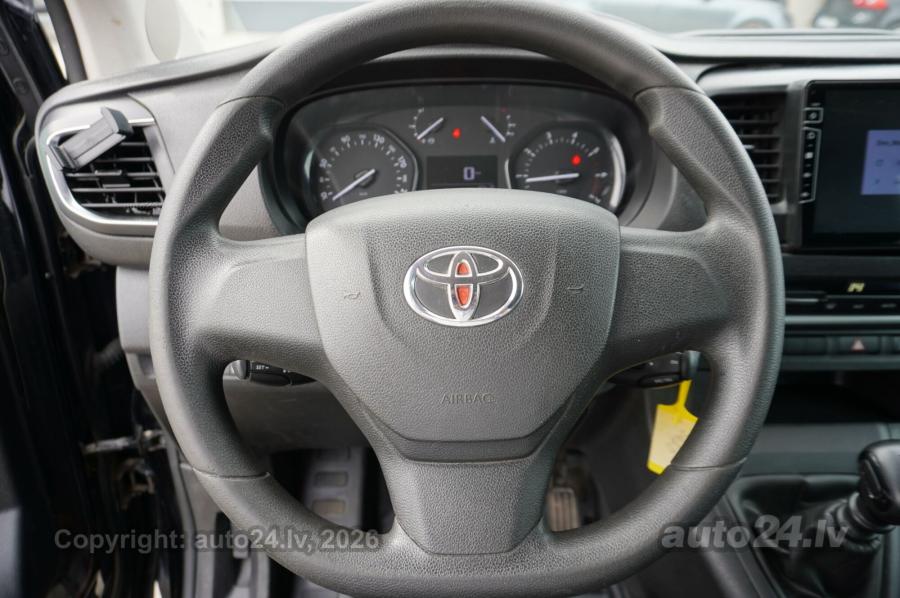 Black Toyota Proace 2020 in Tallinn, with an engine capacity of 1.50 L and mileage of 322 thousand km for 9500 €, photo 20 on AUTOMOTO.COM.LV