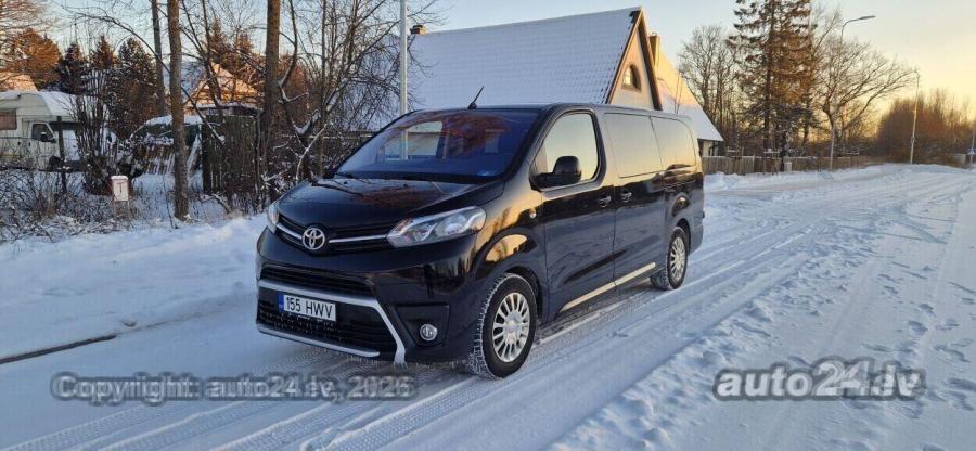Melns Toyota Proace 2021 Tallina, ar dzinēja tilpumu 2.00 L un nobraukumu 49 tūkst. km par 25990 €, foto 1 vietnē AUTOMOTO.COM.LV