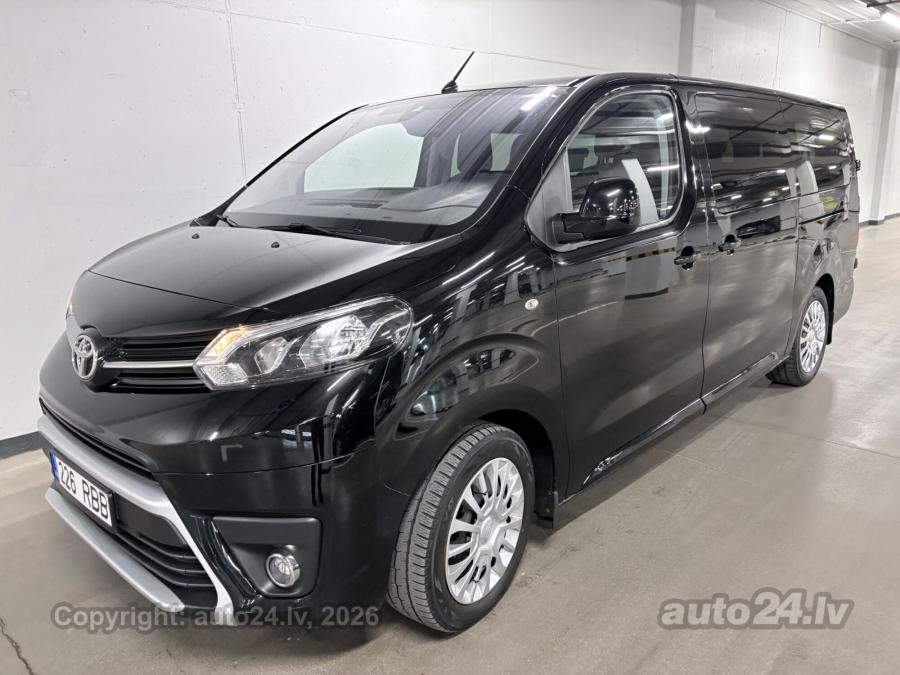 Black Toyota Proace 2023 in Tallinn, with an engine capacity of 2.00 L and mileage of 86 thousand km for 28900 €, photo 1 on AUTOMOTO.COM.LV