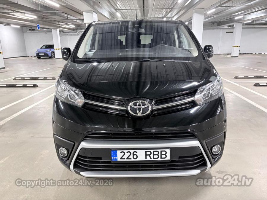 Black Toyota Proace 2023 in Tallinn, with an engine capacity of 2.00 L and mileage of 86 thousand km for 28900 €, photo 4 on AUTOMOTO.COM.LV
