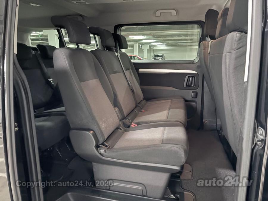 Black Toyota Proace 2023 in Tallinn, with an engine capacity of 2.00 L and mileage of 86 thousand km for 28900 €, photo 11 on AUTOMOTO.COM.LV
