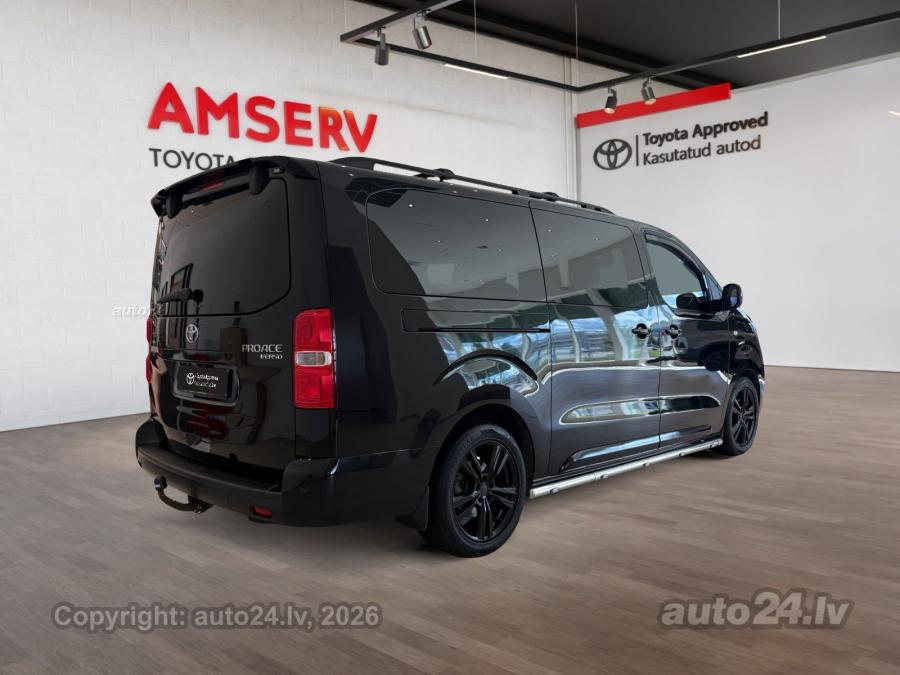 Melns Toyota Proace 2023 Pērnava, ar dzinēja tilpumu 2.00 L un nobraukumu 85 tūkst. km par 37500 €, foto 3 vietnē AUTOMOTO.COM.LV