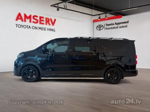 Black Toyota Proace 2023 in Parnu, with an engine capacity of 2.00 L and mileage of 85 thousand km for 37500 €, photo 3 on AUTOMOTO.COM.LV