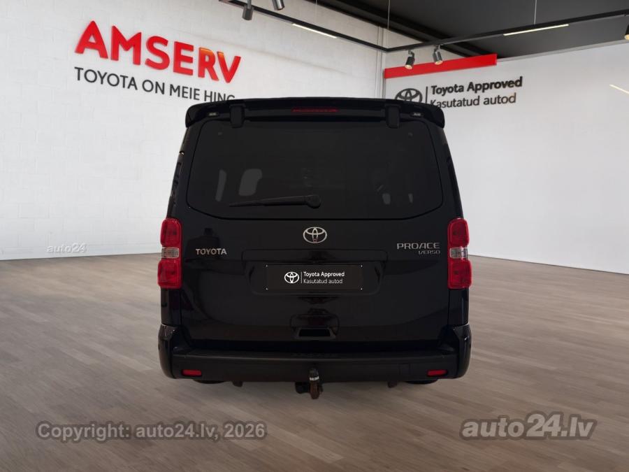 Melns Toyota Proace 2023 Pērnava, ar dzinēja tilpumu 2.00 L un nobraukumu 85 tūkst. km par 37500 €, foto 5 vietnē AUTOMOTO.COM.LV