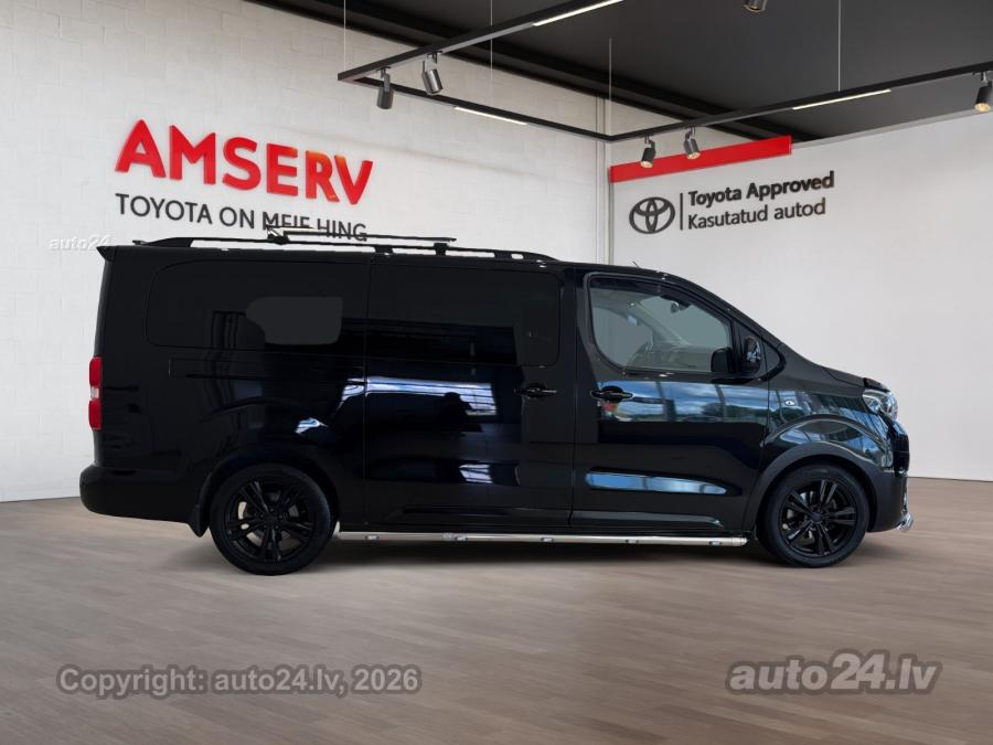 Melns Toyota Proace 2023 Pērnava, ar dzinēja tilpumu 2.00 L un nobraukumu 85 tūkst. km par 37500 €, foto 16 vietnē AUTOMOTO.COM.LV