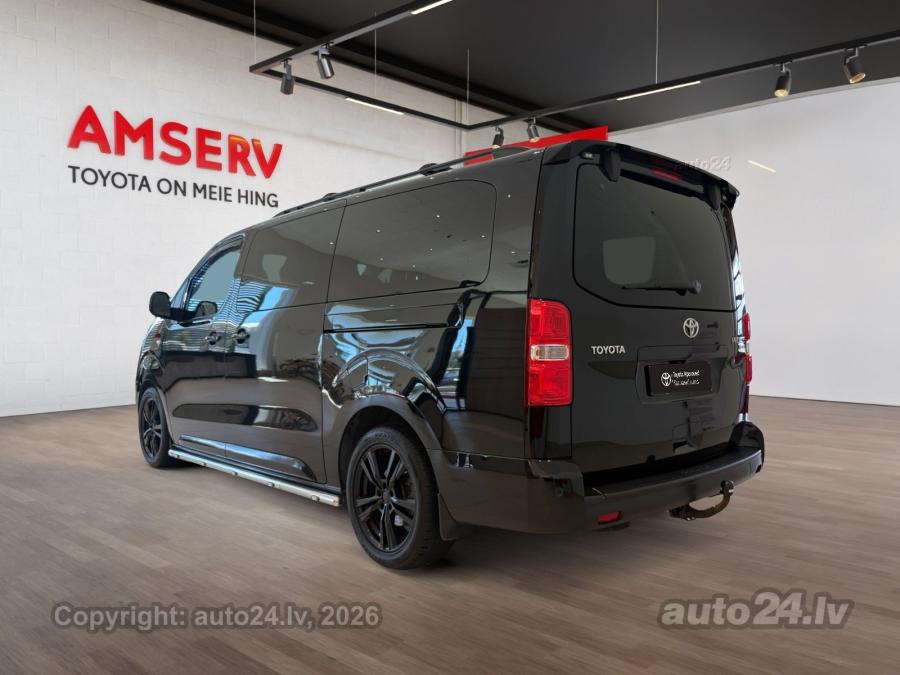 Melns Toyota Proace 2023 Pērnava, ar dzinēja tilpumu 2.00 L un nobraukumu 85 tūkst. km par 37500 €, foto 17 vietnē AUTOMOTO.COM.LV