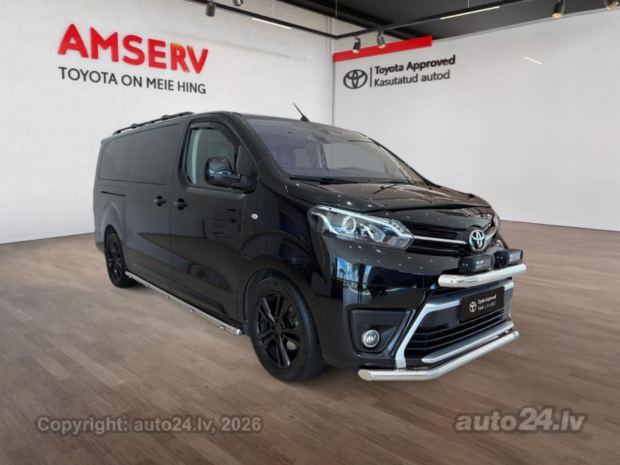 Melns Toyota Proace 2023 Pērnava, ar dzinēja tilpumu 2.00 L un nobraukumu 85 tūkst. km par 37500 €, foto 18 vietnē AUTOMOTO.COM.LV