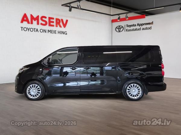 Black Toyota Proace 2023 in Tallinn, with an engine capacity of 2.00 L and mileage of 44 thousand km for 33990 €, photo 4 on AUTOMOTO.COM.LV