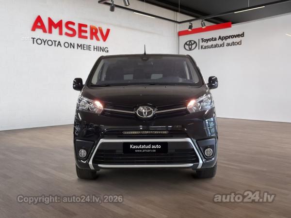 Black Toyota Proace 2023 in Tallinn, with an engine capacity of 2.00 L and mileage of 44 thousand km for 33990 €, photo 6 on AUTOMOTO.COM.LV