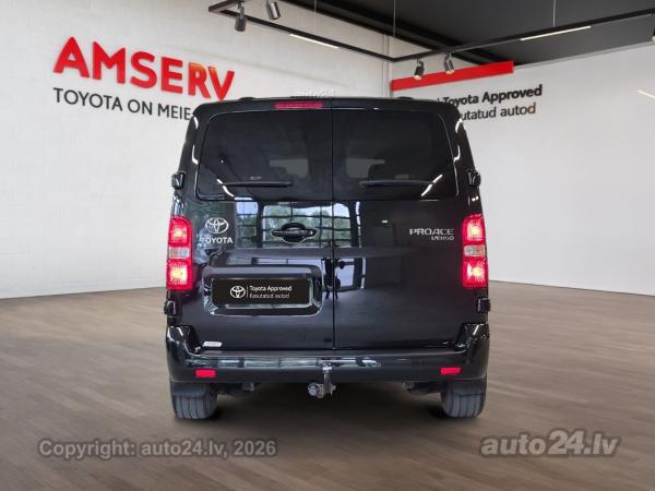 Black Toyota Proace 2023 in Tallinn, with an engine capacity of 2.00 L and mileage of 97 thousand km for 29900 €, photo 4 on AUTOMOTO.COM.LV