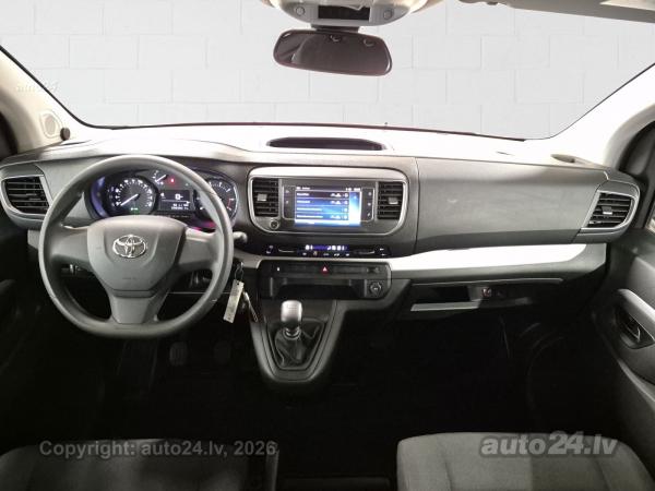 Black Toyota Proace 2023 in Tallinn, with an engine capacity of 2.00 L and mileage of 97 thousand km for 29900 €, photo 8 on AUTOMOTO.COM.LV